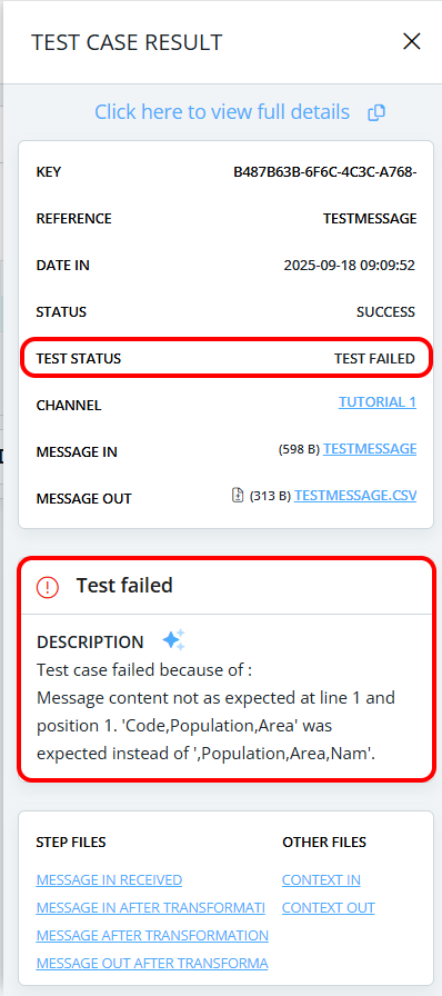 4.9.4. Run test cases and check results – Babelway
